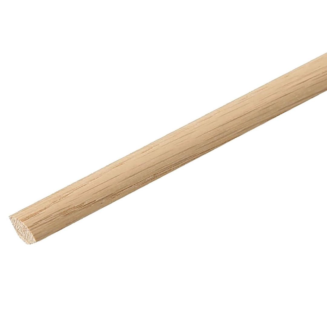 Oak Rounded Quadrant Moulding (18 X 18 X 2400 Mm) - ACE